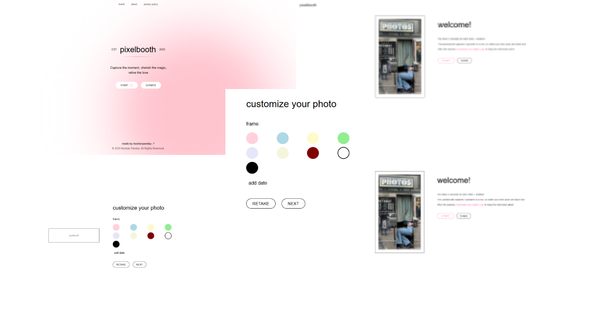 Pixelbooth - Create Beautiful Photo Strips